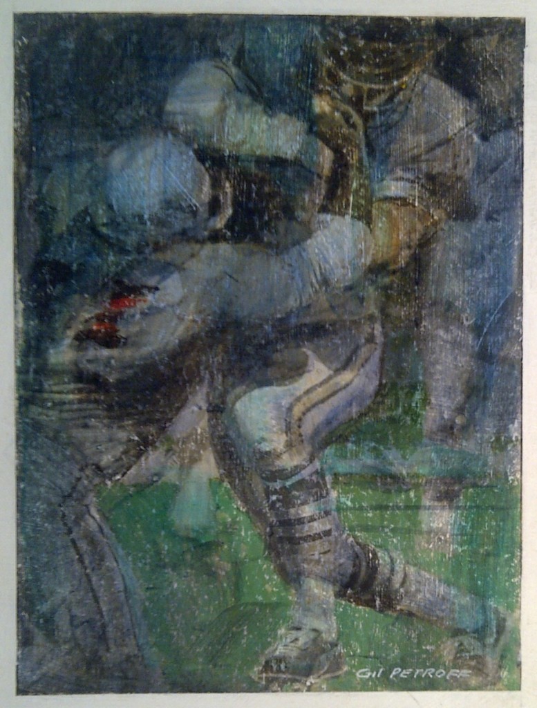FOOTBALL!! by Gil Petroff – Columbia Frame Shop